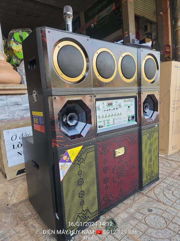 Loa kéo bình PA PHƯƠNG ANH 8100R